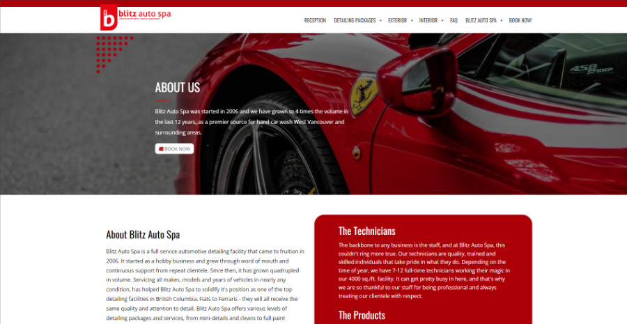 About Us | Blitz Auto Spa Automotive Detailing Vancouver