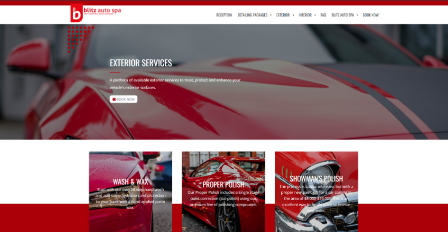 Exterior Services | Blitz Auto Spa Automotive Detailing Vancouver